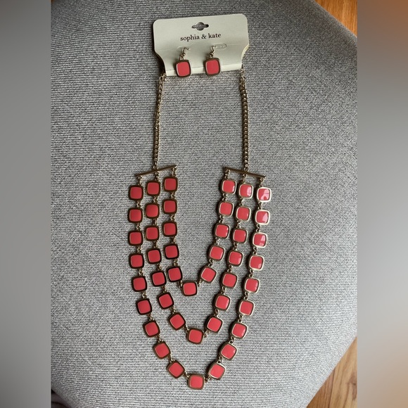 Sophia & Kate | Jewelry | Sophia Kate Necklace And Earrings Set | Poshmark